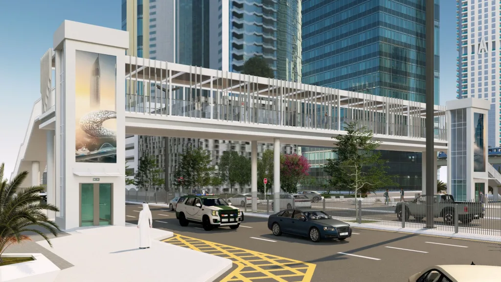 Sheikh Hamdan reviews $355mn Trade Centre roundabout, Al Mustaqbal ...